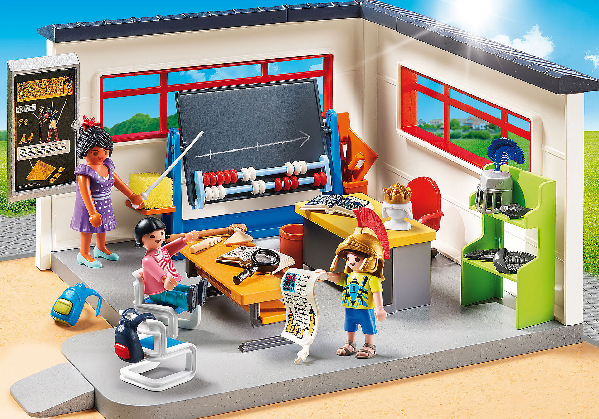 Clase de Historia - 9455 | PLAYMOBIL® Clase de Historia - 9455 | PLAYMOBIL®